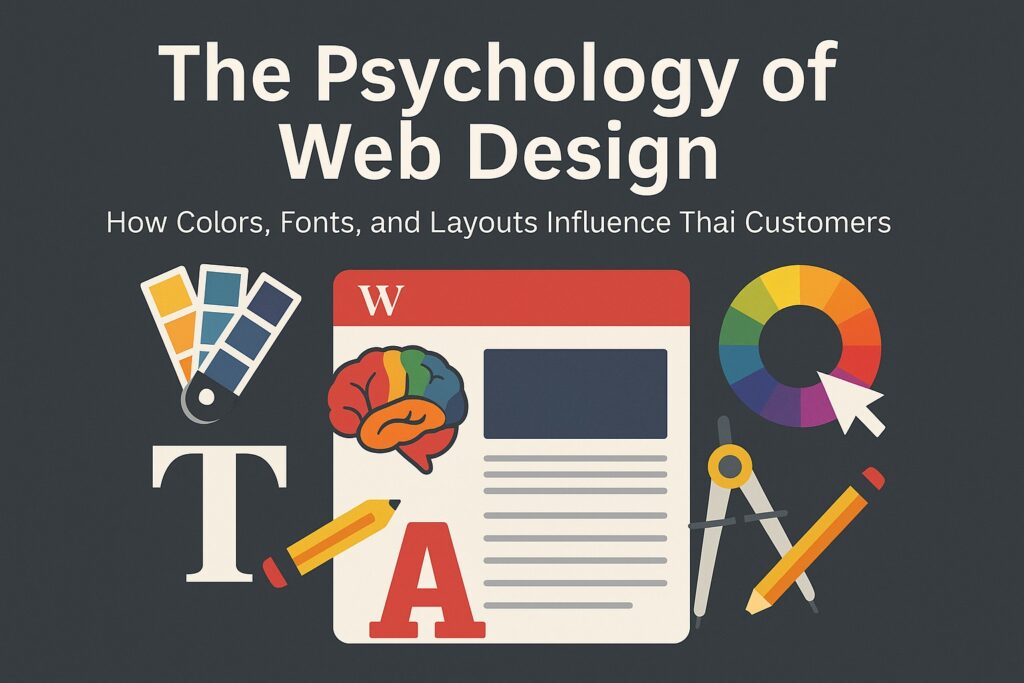 The Psychology of Web Design: Colors, Fonts, and Layouts